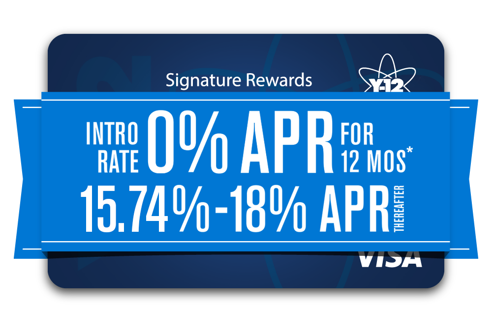 Visa Signature Rewards Credit Card | Y-12 Federal Credit Union